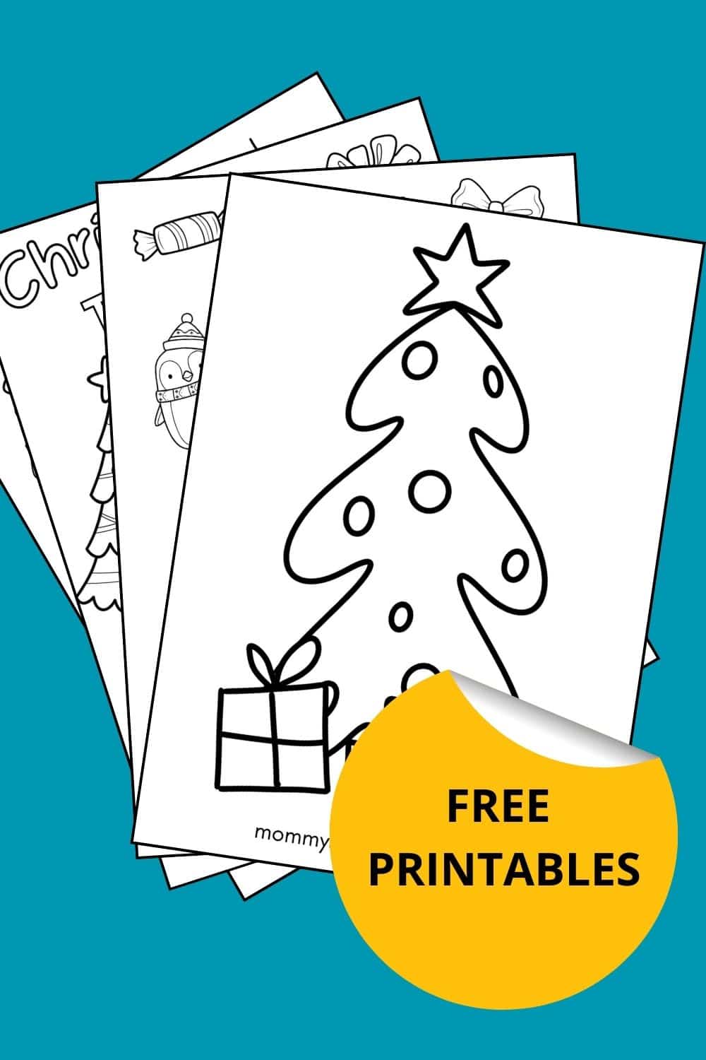17 Christmas Tree Coloring Pages Printables For Kids