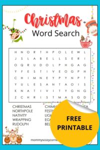 4 Christmas Word Search Printables For Kids