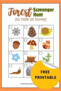 2 Forest Scavenger Hunt Printables For Kids For Home And Outside