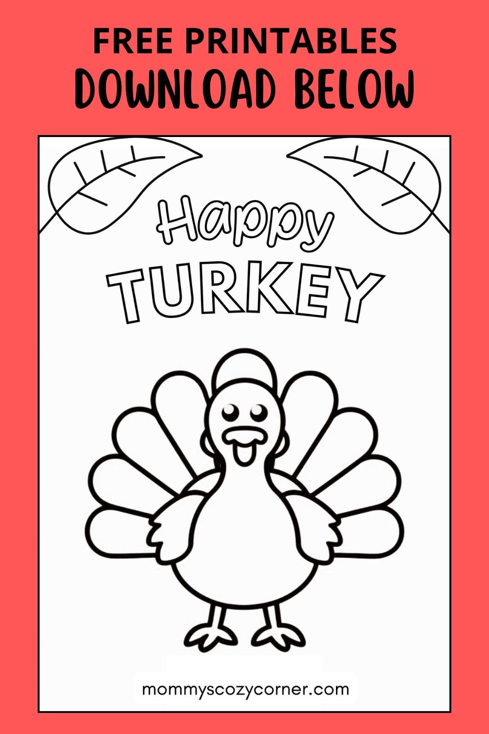 14 Printable Thanksgiving Turkey Coloring Pages For Kids