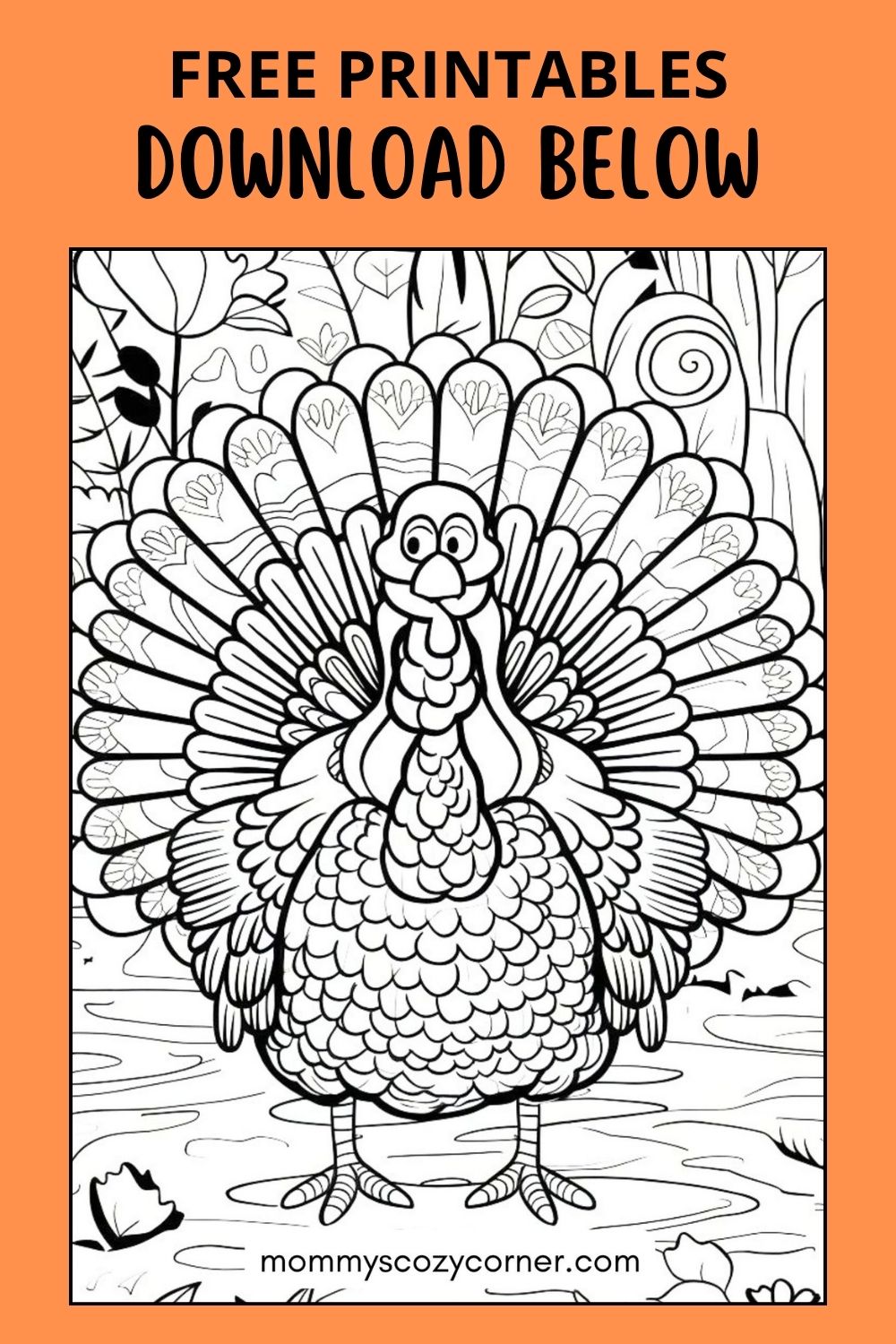 14 Printable Thanksgiving Turkey Coloring Pages For Kids