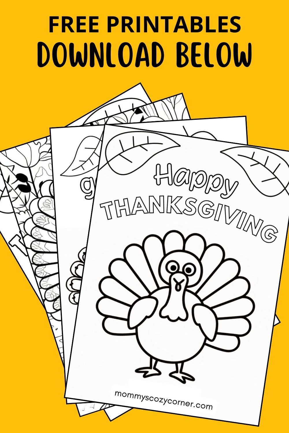 14 Printable Thanksgiving Turkey Coloring Pages For Kids