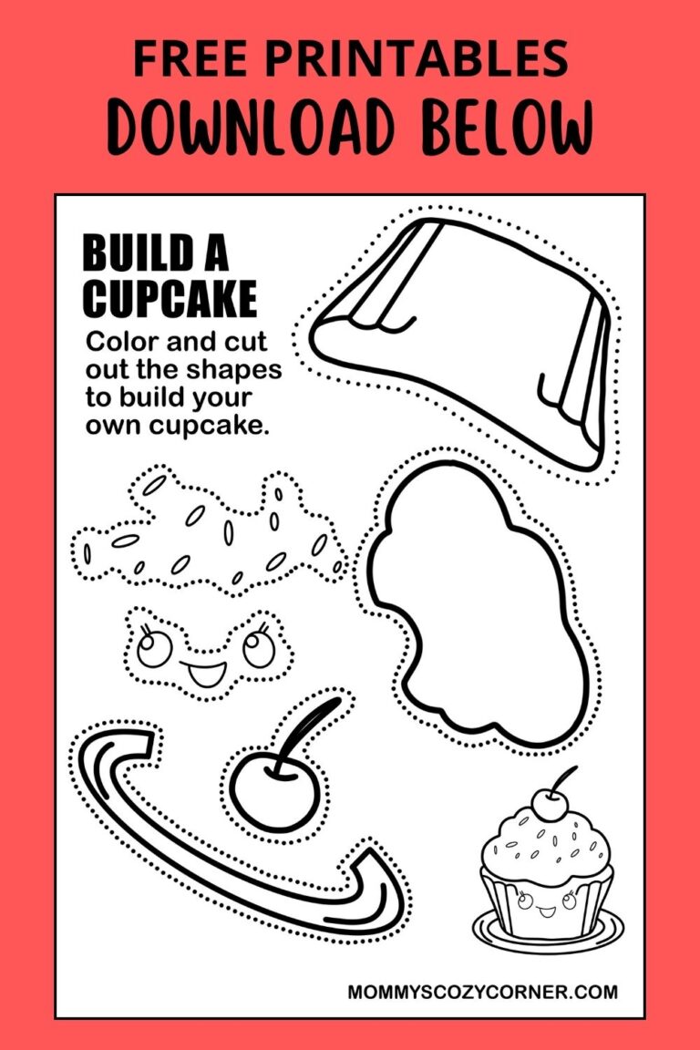 3 Build Your Own Cupcakes Printables For Kids
