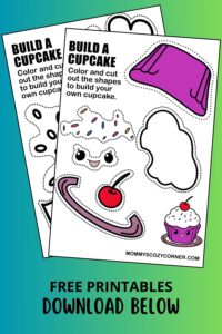 3 Build Your Own Cupcakes Printables For Kids