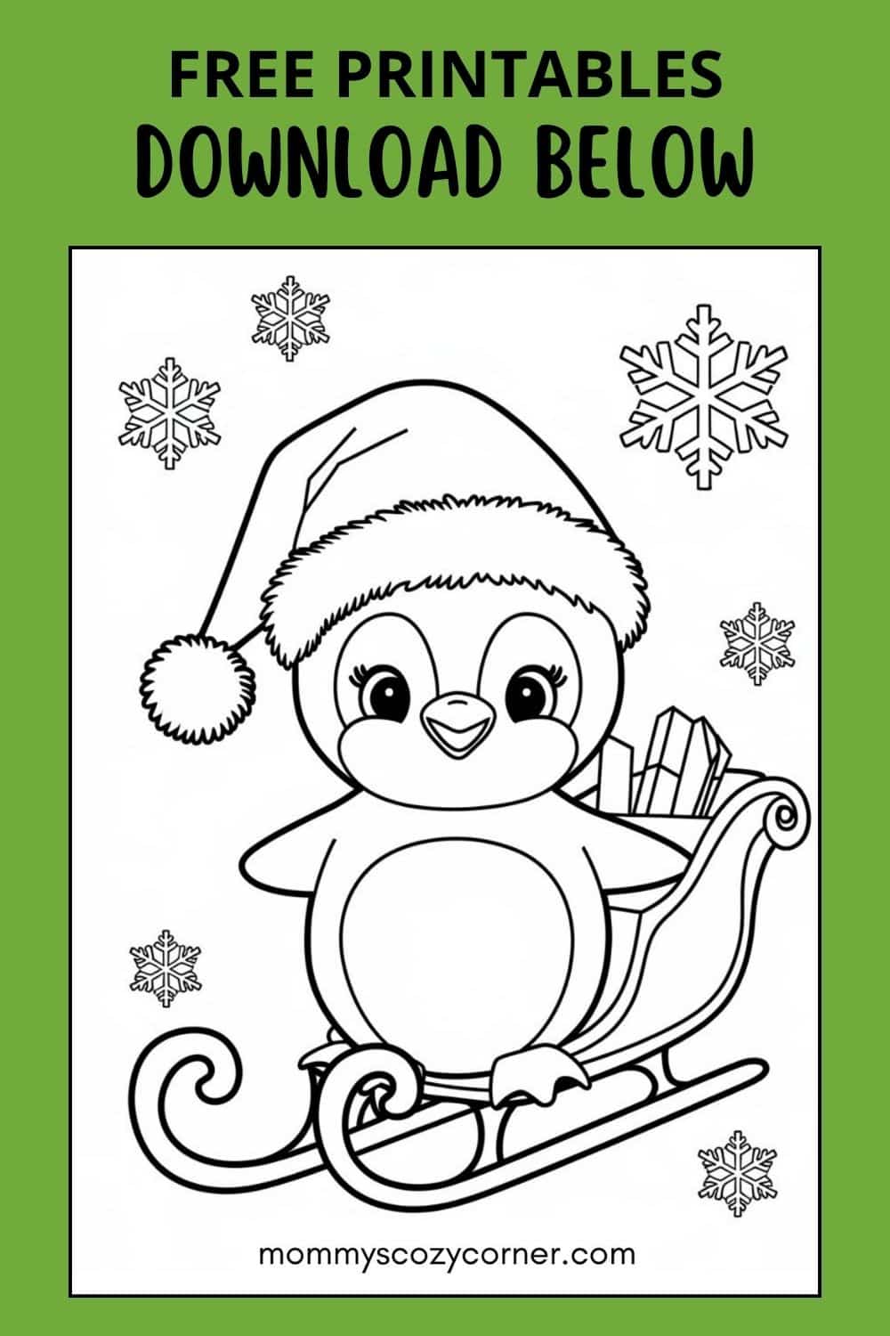 21 Cute Penguin Coloring Pages (Free Printables)
