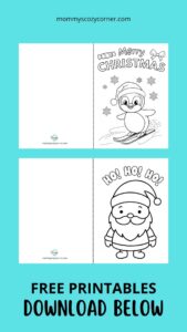 17 Christmas Card Coloring Pages - Free Printables For Kids