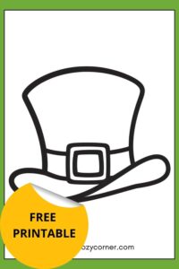2 Leprechaun Hat Templates For Your Kids