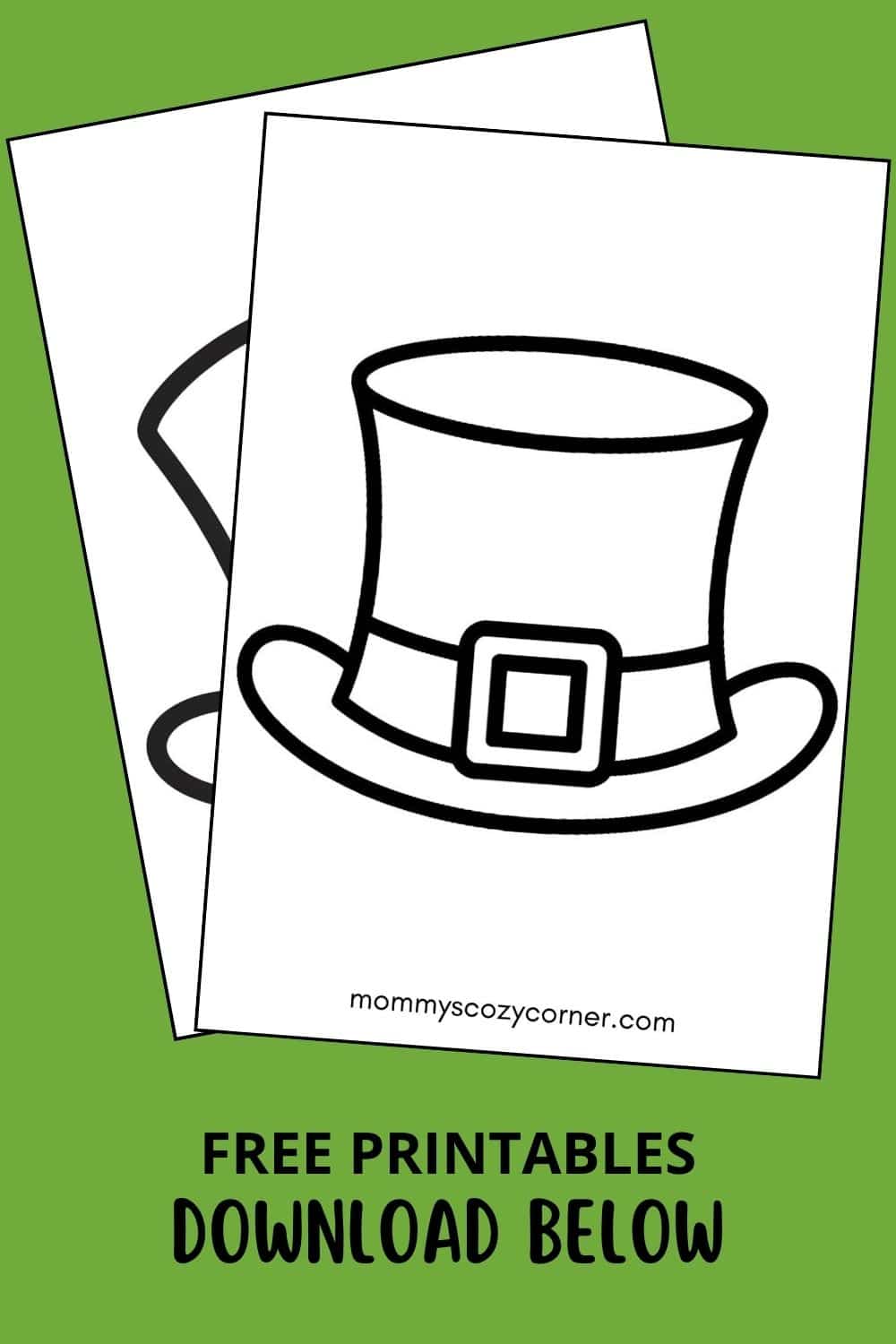 2 Leprechaun Hat Templates For Your Kids