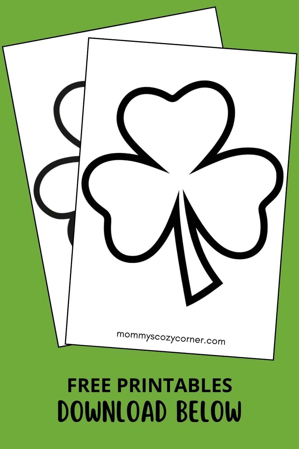 2 Shamrock Templates For Your Crafts