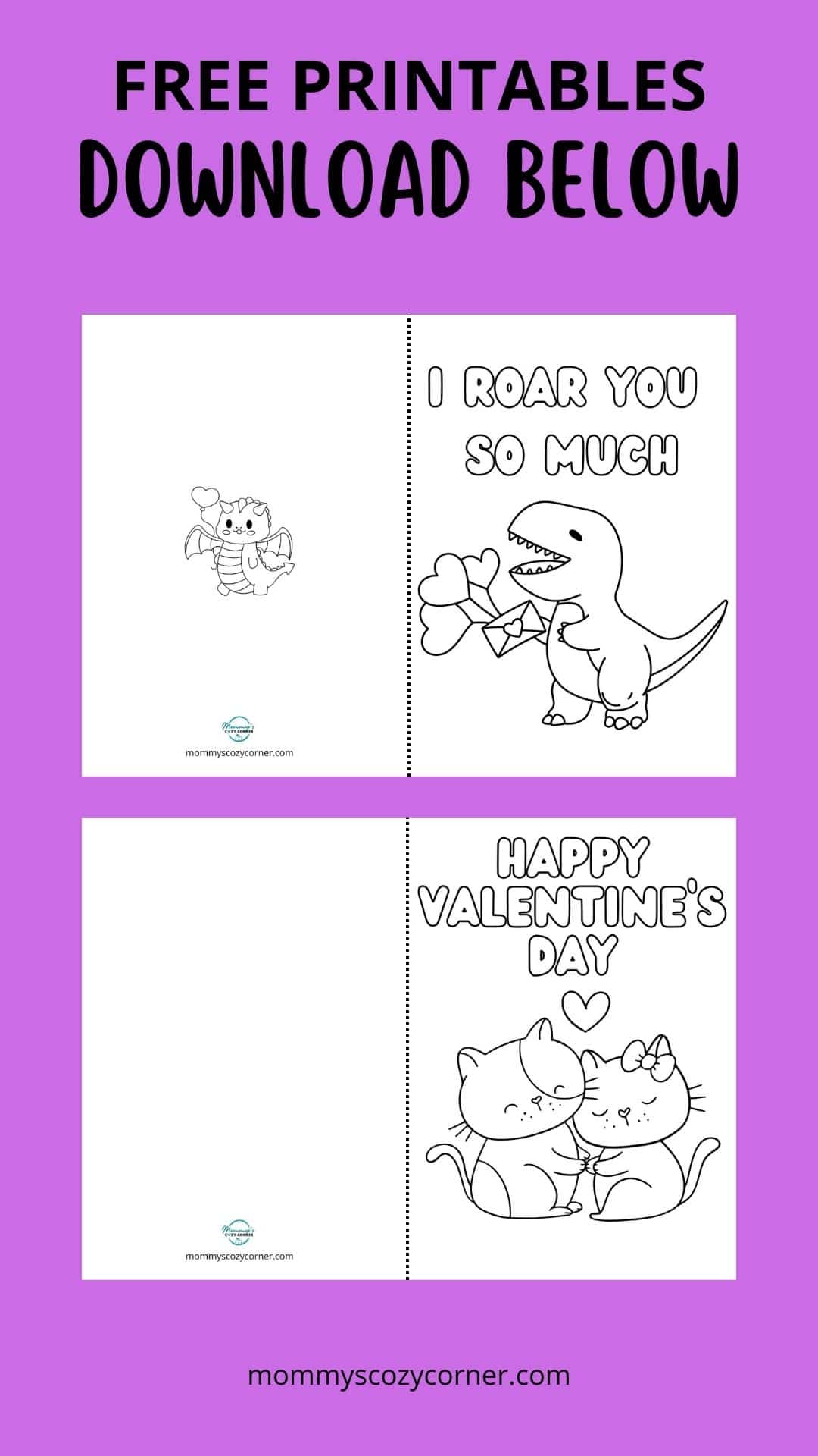17 Valentine's Day Card Coloring Pages - Free Printables For Kids