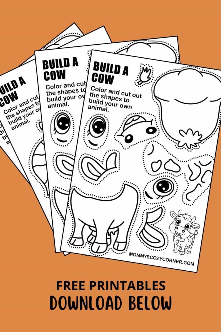 12 Build Your Own Animal Craft Printables
