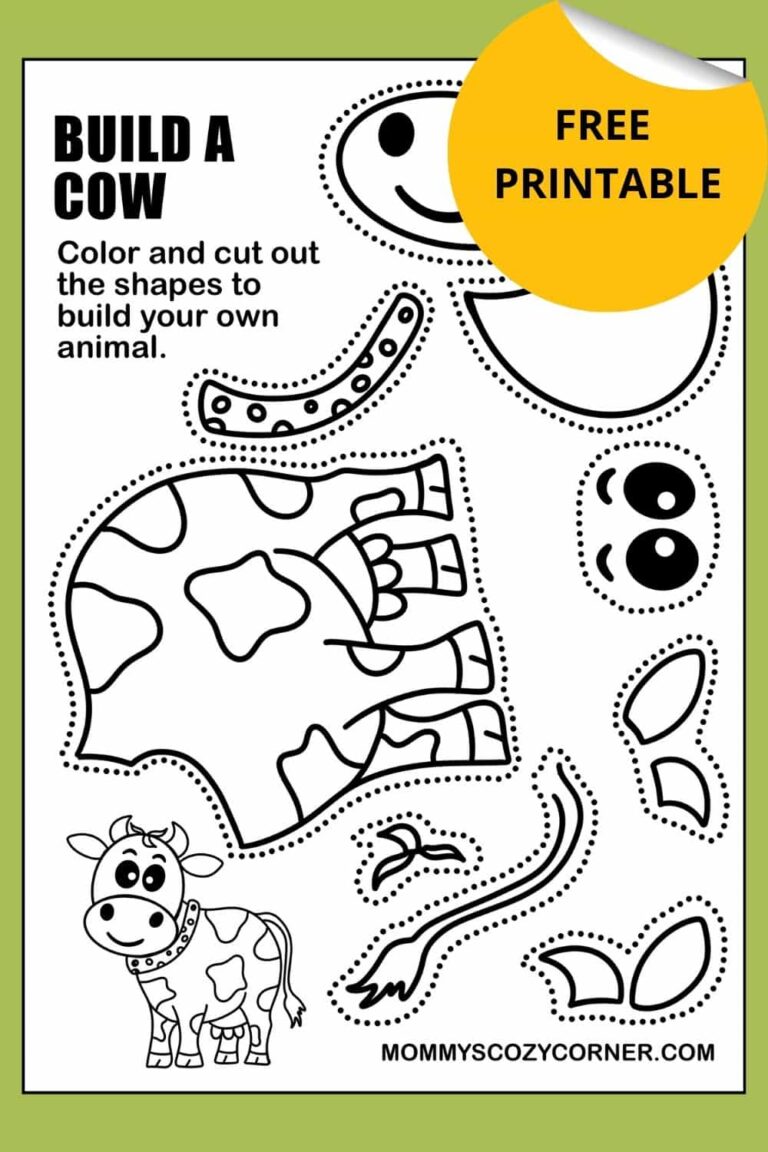 12 Build Your Own Animal Craft Printables