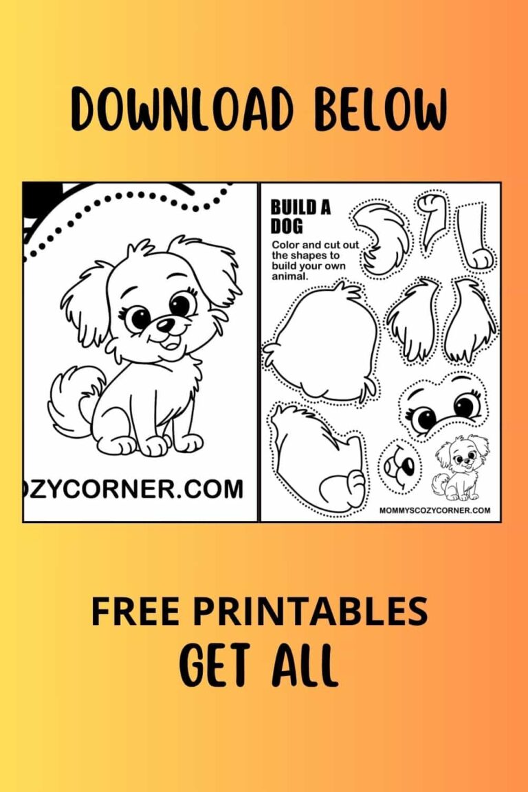 2 Build Your Own Dog Craft Printables