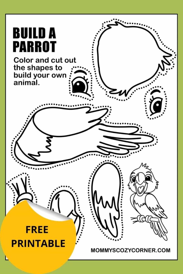 12 Build Your Own Animal Craft Printables
