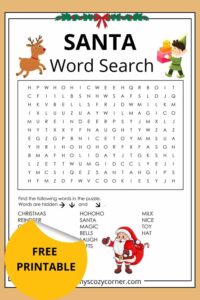 16 Christmas Word Search Printables For Kids
