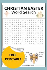 3 Christian Easter Word Search Printables With Answer Key