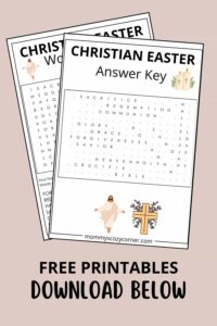 3 Christian Easter Word Search Printables With Answer Key
