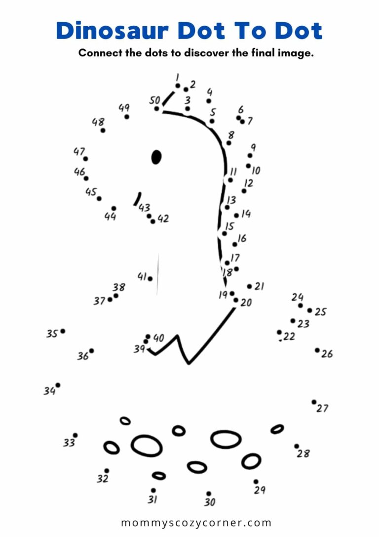 30 Free Printable Dinosaur Activities for Kids