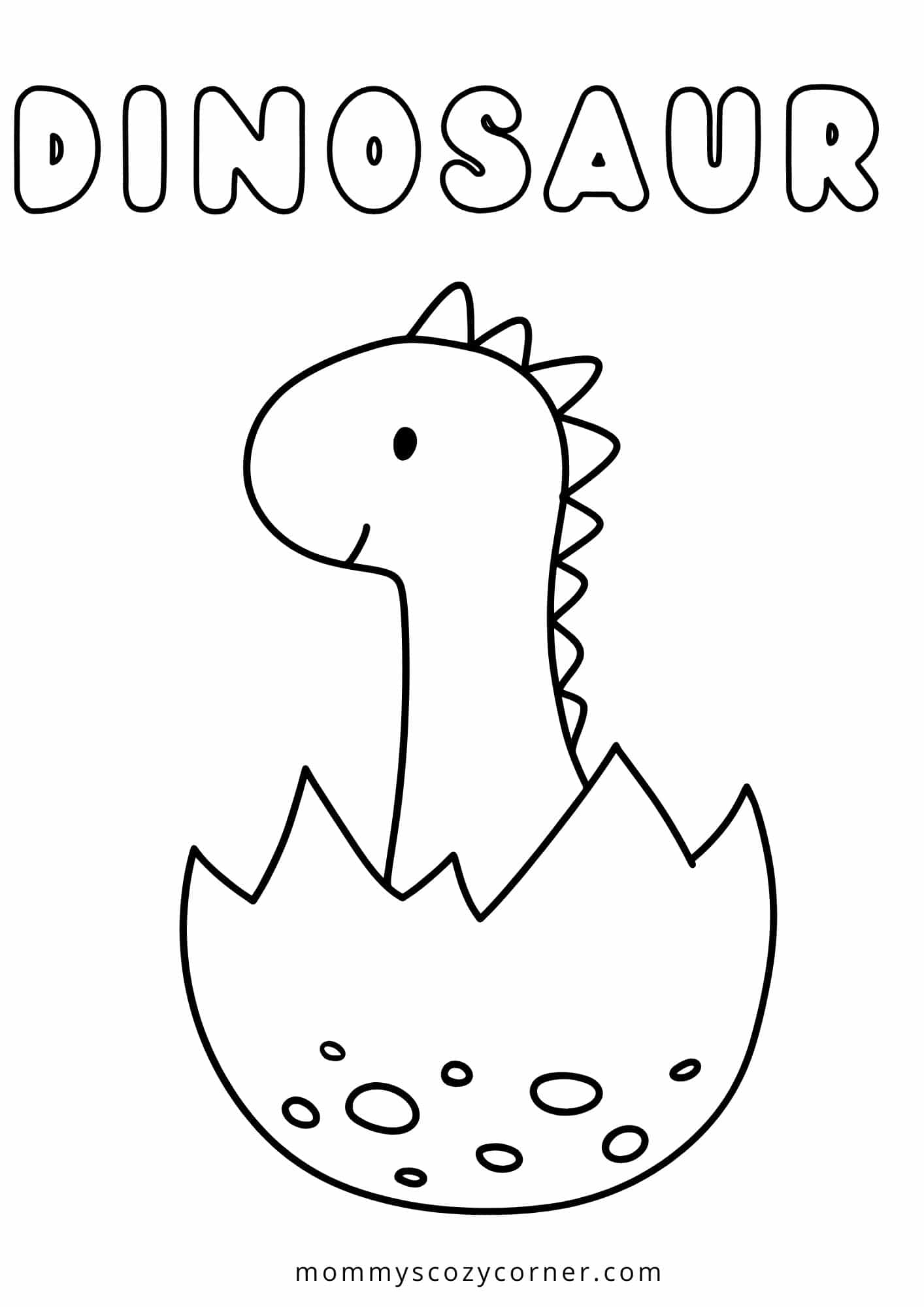 6 Dinosaur Connect The Dots Worksheets