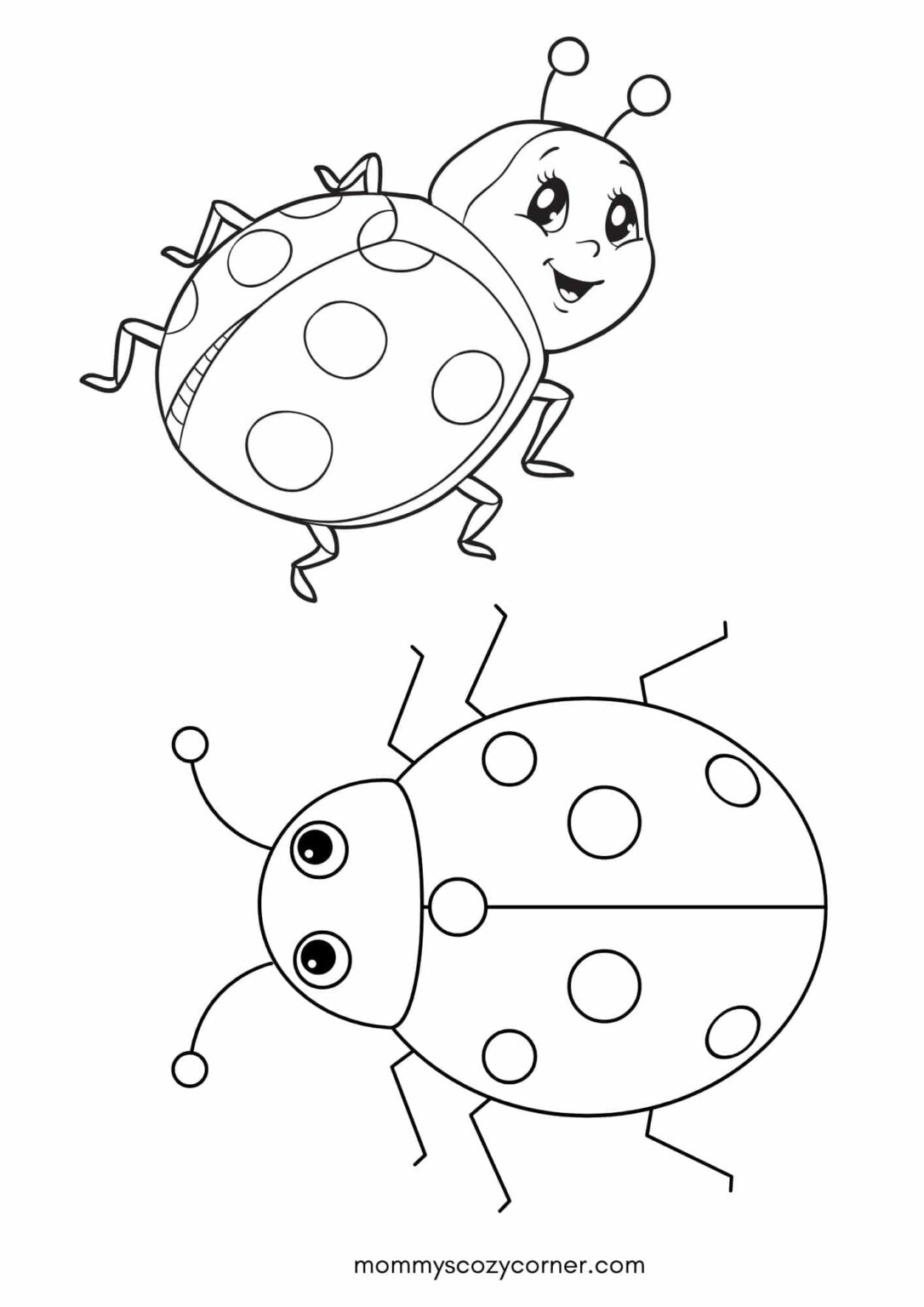 16 Free Ladybug Coloring Pages
