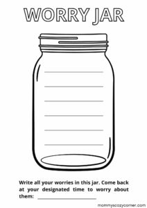 10 Worry Jar Printables