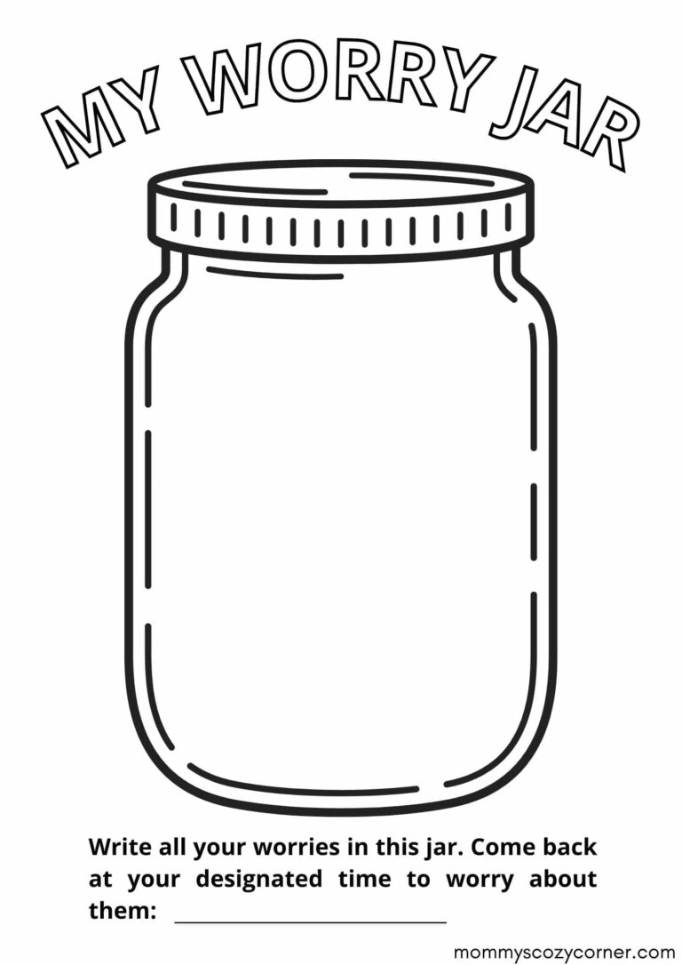 10 Worry Jar Printables