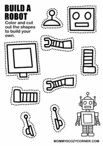 2 Build Your Own Robot Craft Activity