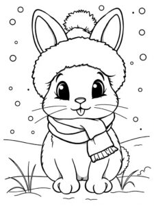 29 Cozy Winter Coloring Pages