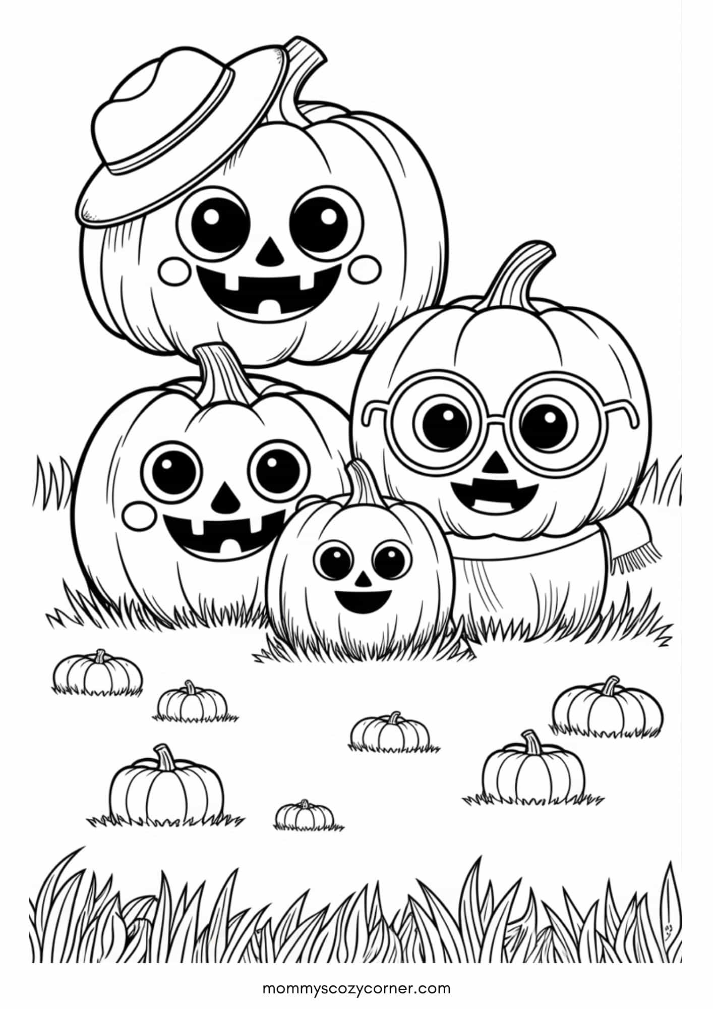 13 Fun Pumpkin Coloring Pages For Fall