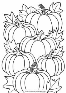 13 Fun Pumpkin Coloring Pages For Fall