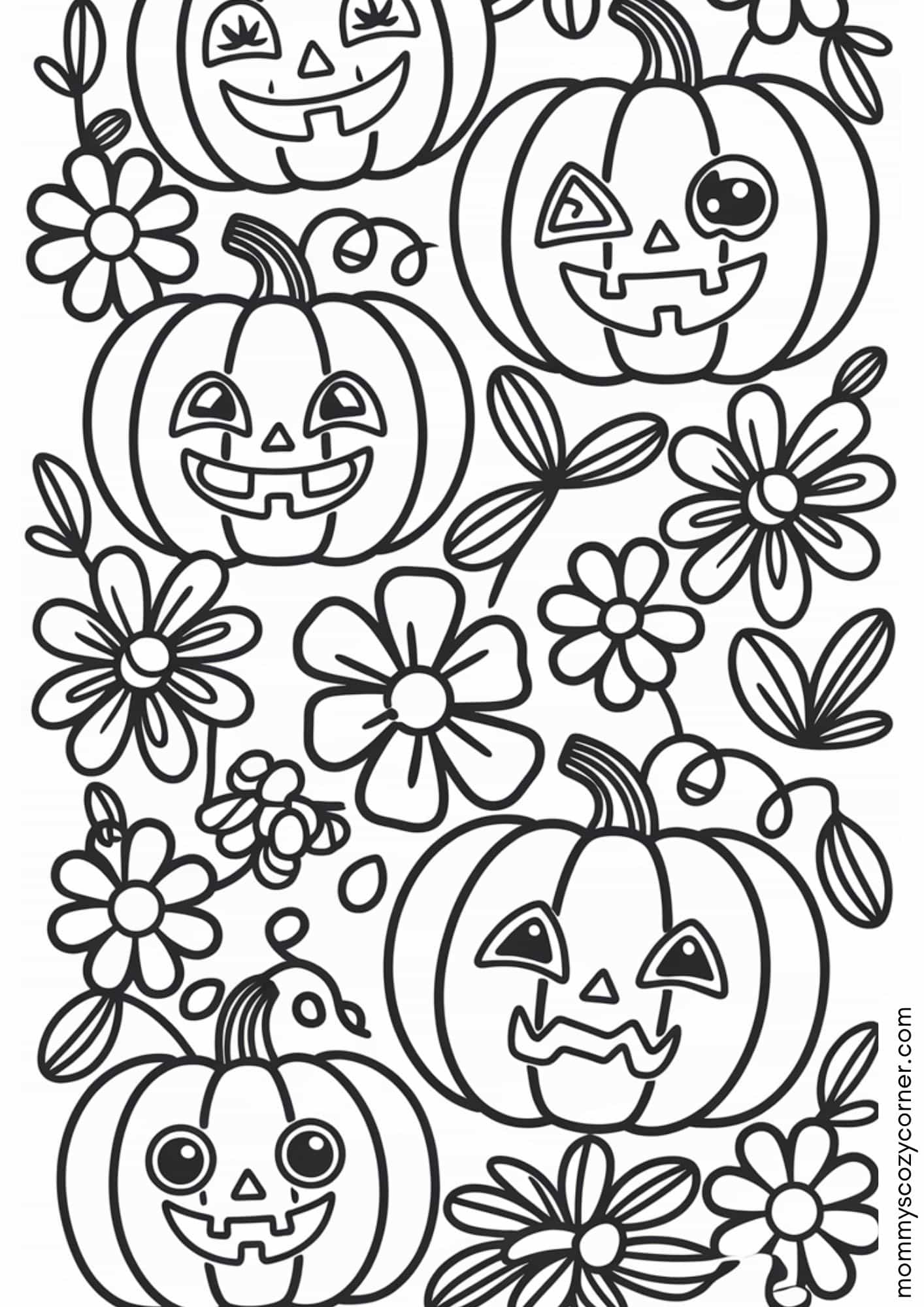 13 Fun Pumpkin Coloring Pages For Fall